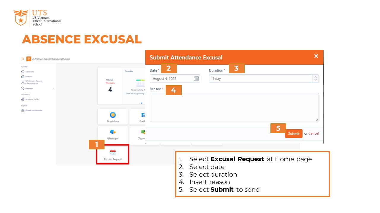 MANAGEBAC INTEGRATED LEARNING FLATFORM GUIDELINE - UTS