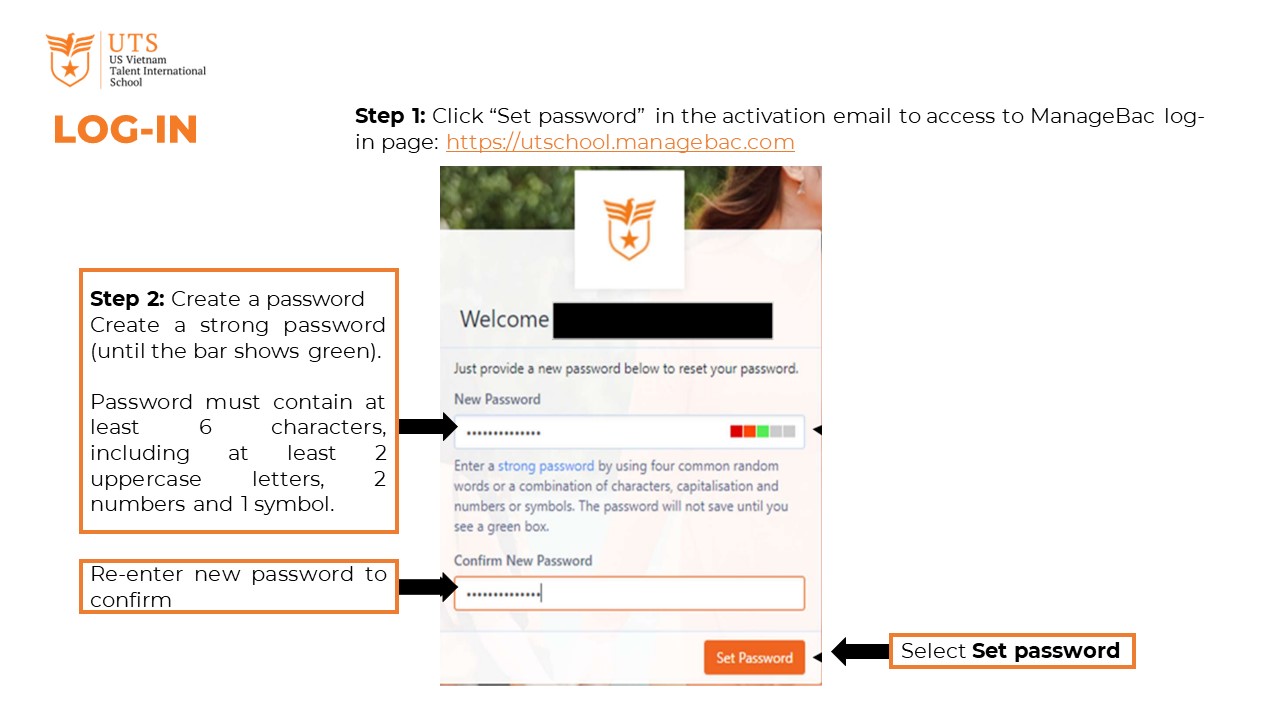 MANAGEBAC INTEGRATED LEARNING FLATFORM GUIDELINE - UTS